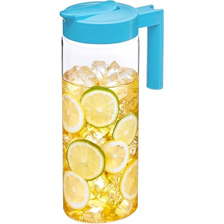 Amazon.com: Amazing Abby - Slim - Tritan Pitcher (64 oz), Unbreakable ...