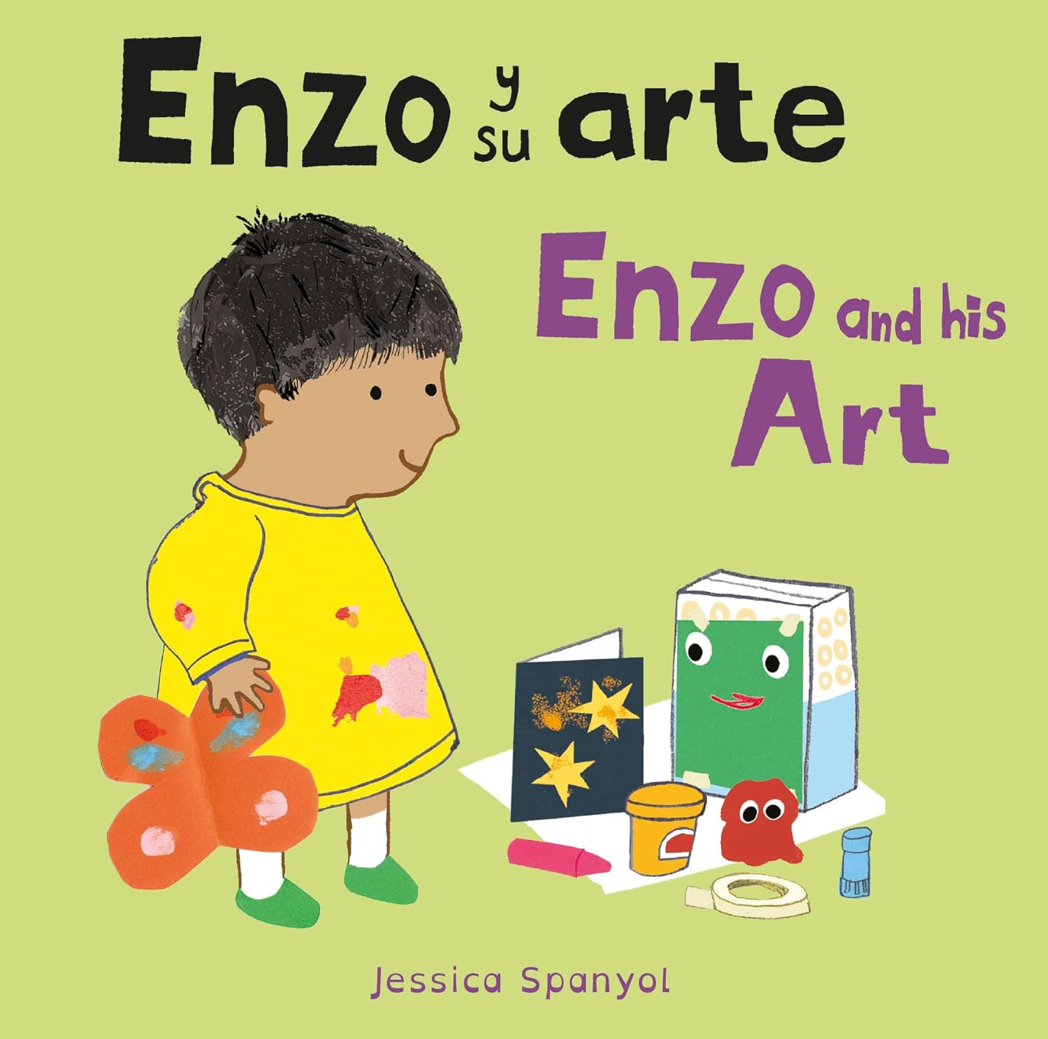 Enzo Y Su Arte/ Enzo and His Art (Enzo's Jobs, 4) (English and Spanish ...