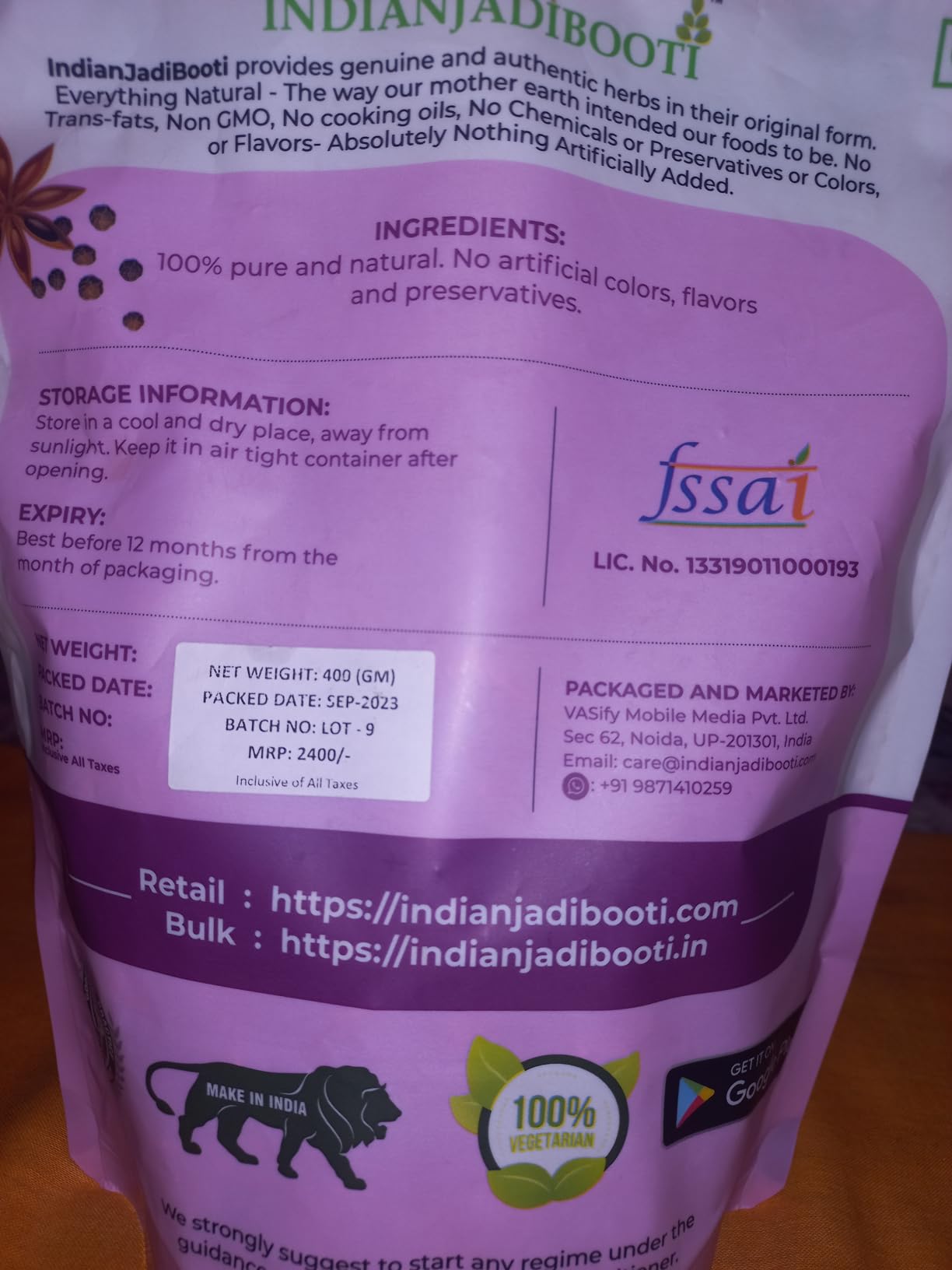 IndianJadiBooti Amba Haldi - Aamba - Aama Haldi - Kasturi Haldi ...