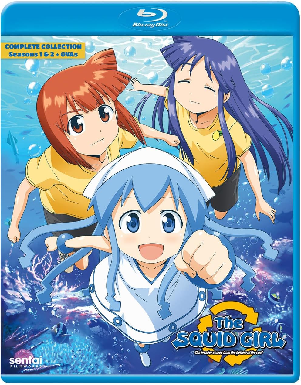 Squid Girl [Blu-ray]: Amazon.co.uk: DVD & Blu-ray