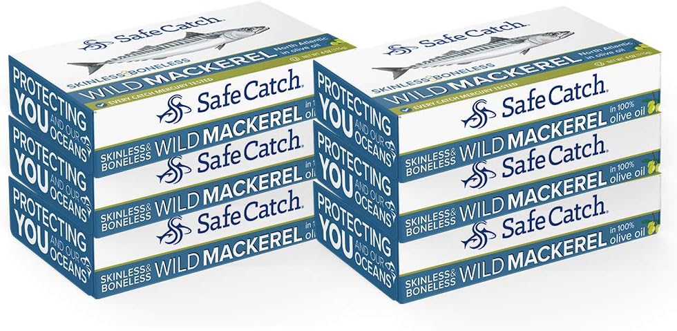 Amazon.com: Wild Planet Wild Mackerel Fillets in Organic Extra Virgin ...