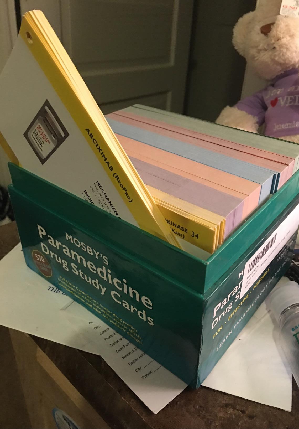 Mosby's Paramedicine Drug Study Cards: Learn Pharmacology on the Go ...