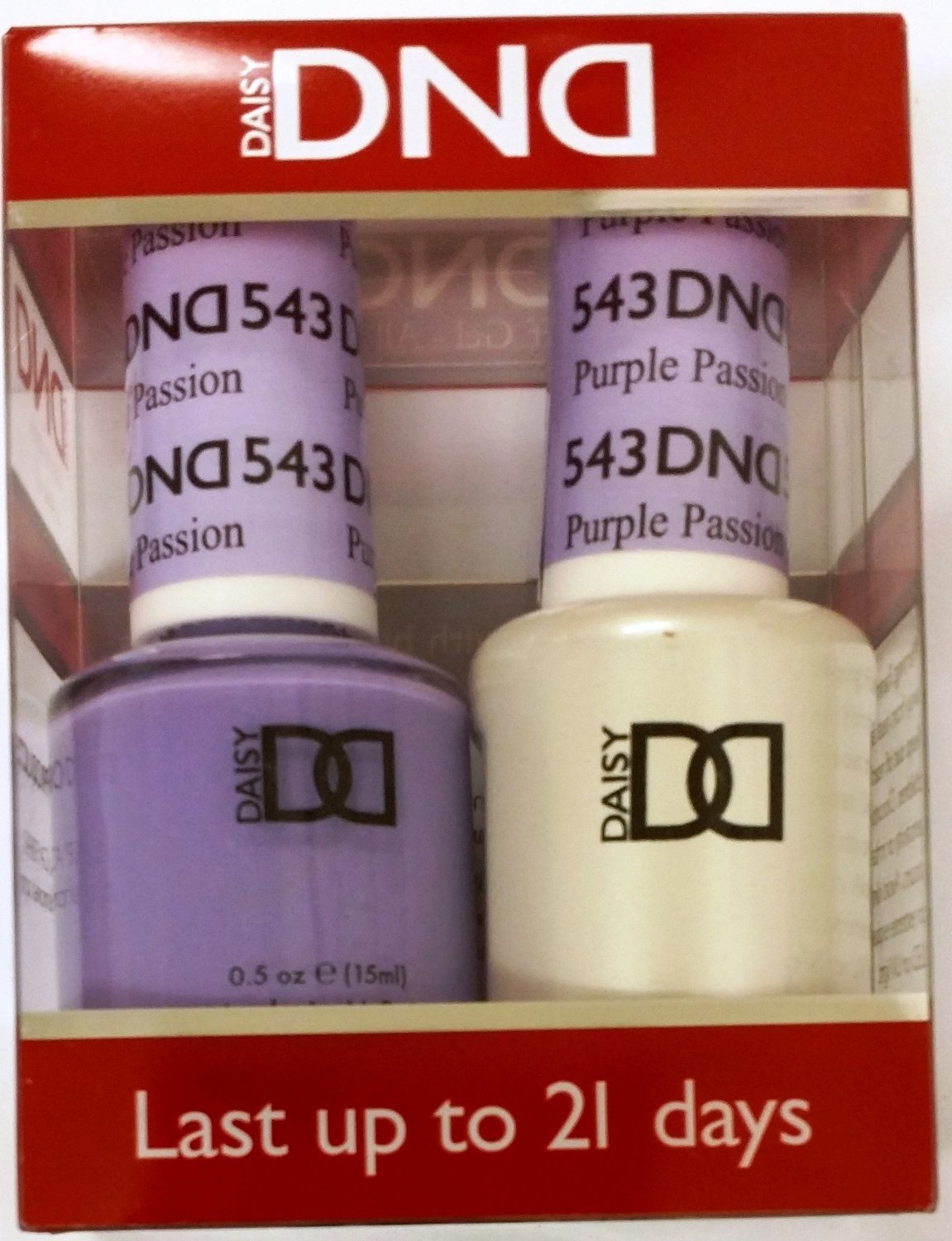 Amazon.com: DND Gel & Matching Polish Set #543 - Purple Passion. Buy 5 ...