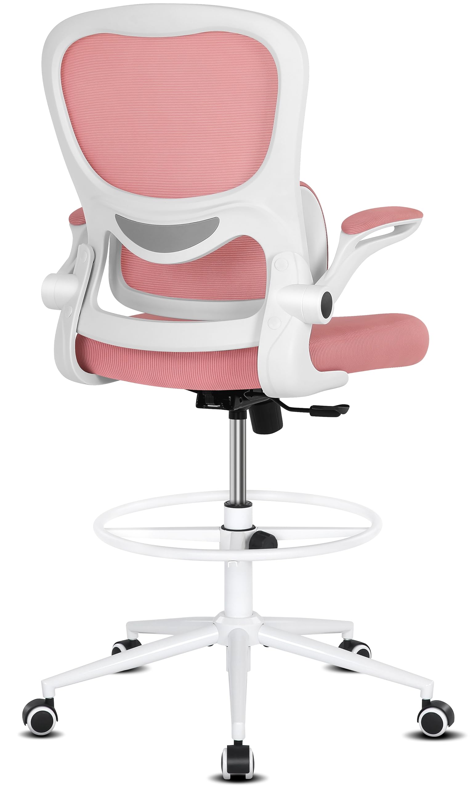 Snapklik.com : Misolant Drafting Chair, Tall Office Chair For Standing ...