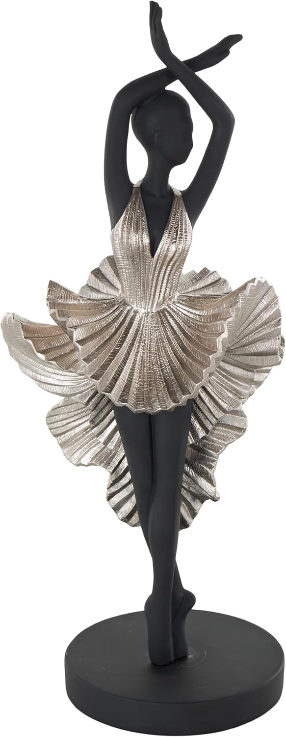 Amazon.com: Deco 79 Polystone Dancer Decorative Sculpture Ballerina ...