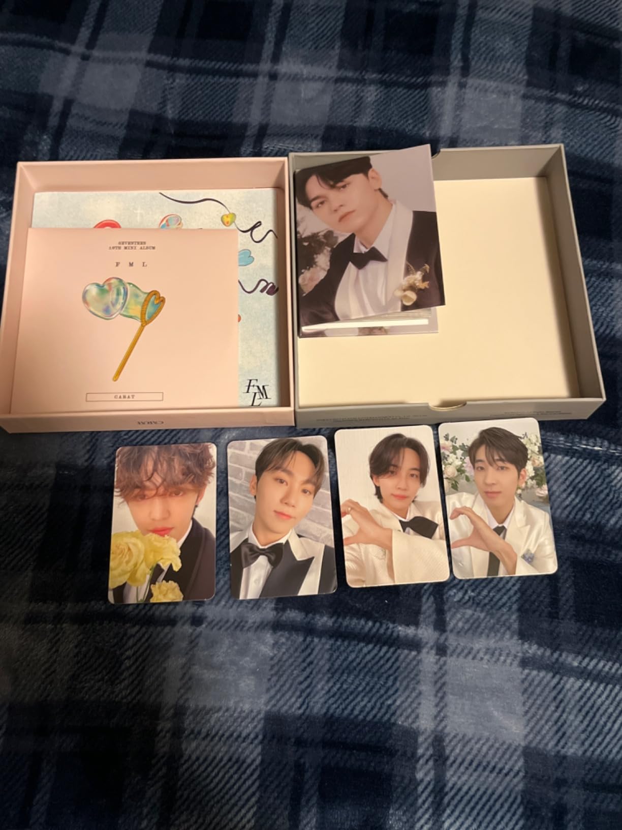 SEVENTEEN FML 10th Mini Album CARAT Version CD+24p Booklet+12p Lyric ...