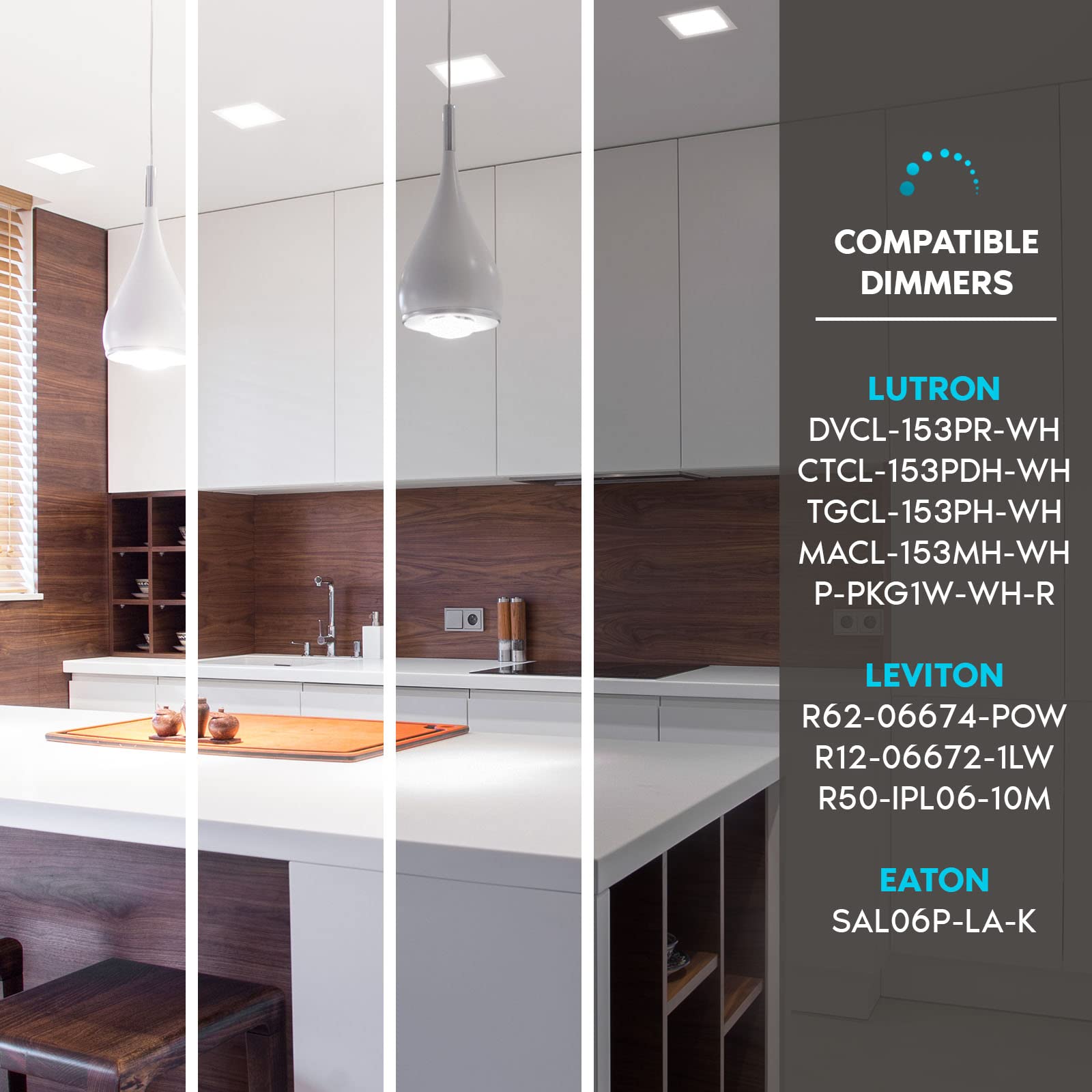 Frameless Square Led Recessed Lights