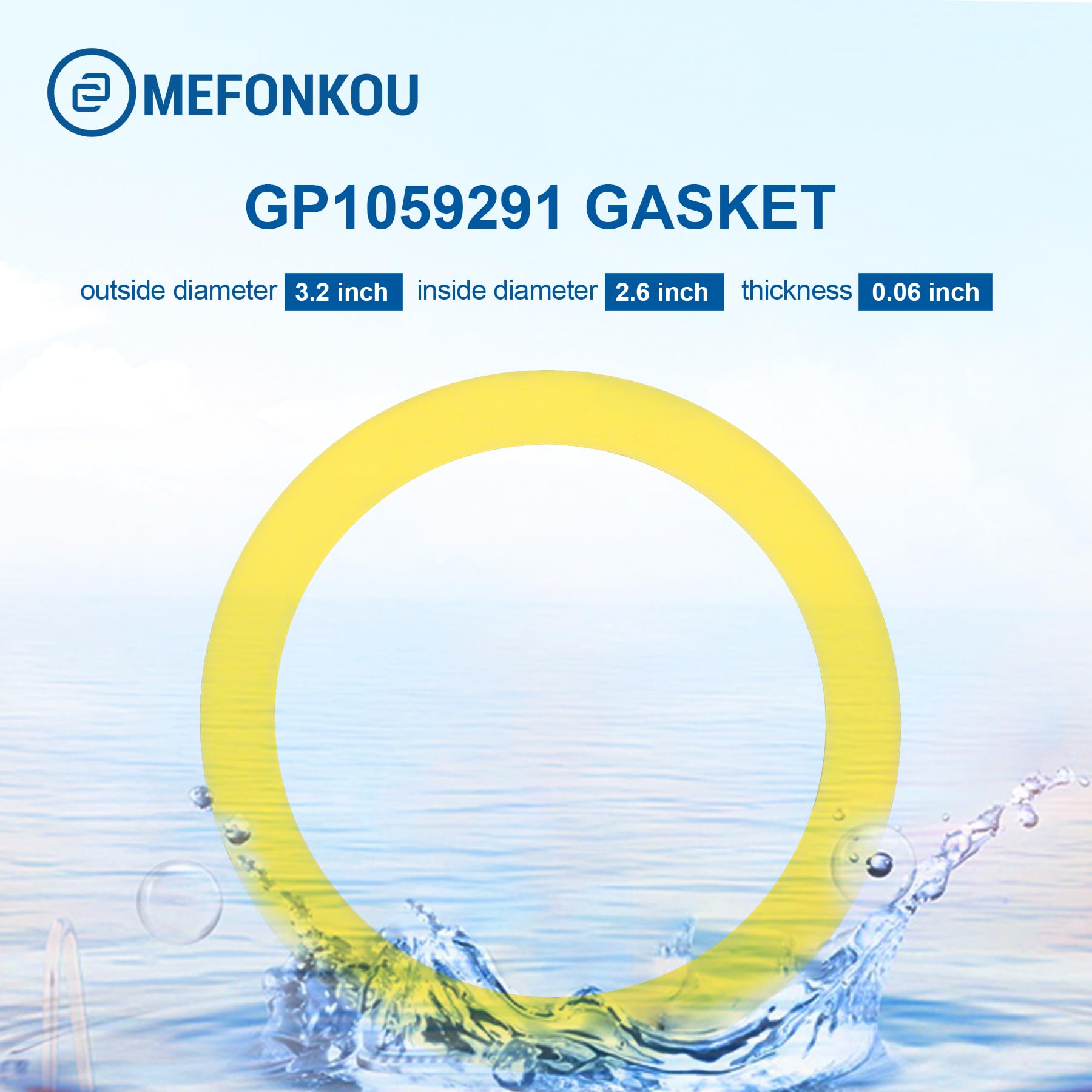 Snapklik.com : K-GP1059291 Flush Valve Seal Gasket For Kohler Toilet ...