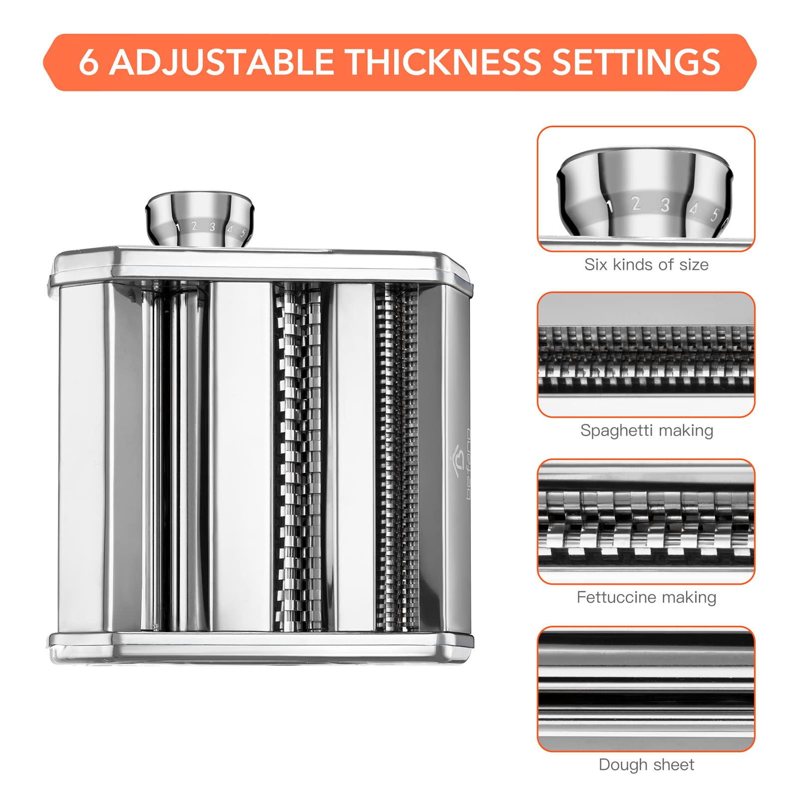 Befano Manual Pasta Maker, Re...B098DHFZ5P | Encarguelo.com