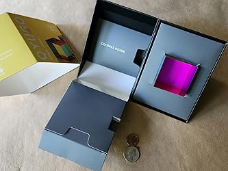 Amazon.com: Color Cube in Acrylic (50mm) Perfect Desk Toy for Creatives ...