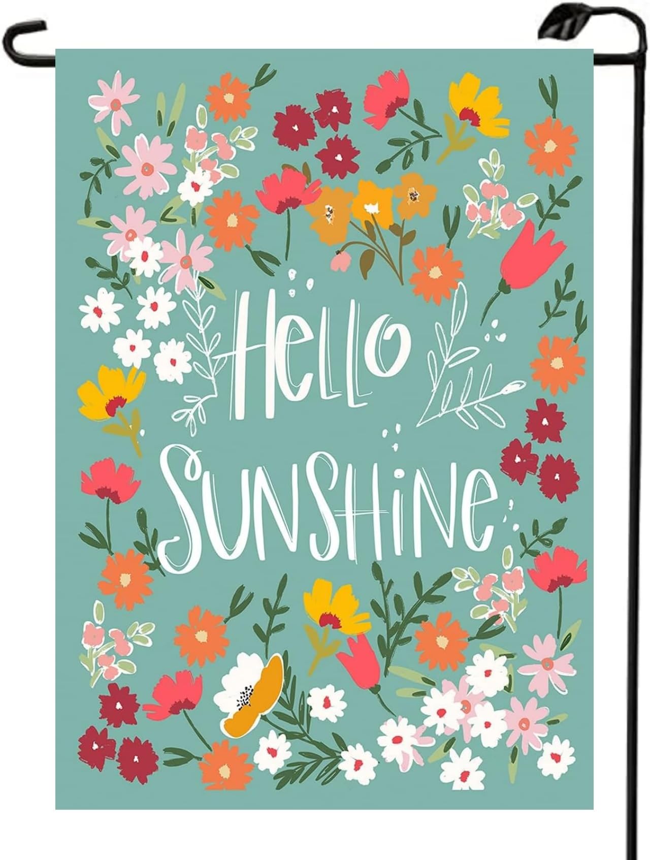 Amazon.com : Toland Home Garden 1112560 Hello Sunshine Spring Flag ...