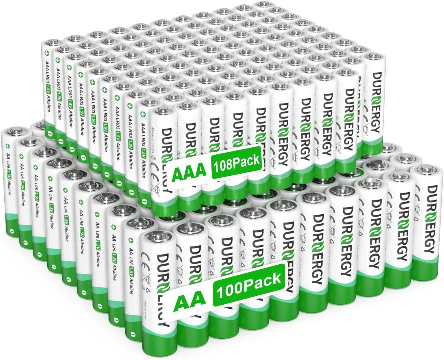 Amazon.com: Fuji Enviromax Super Alkaline AA + AAA Battery 48 Pack ...