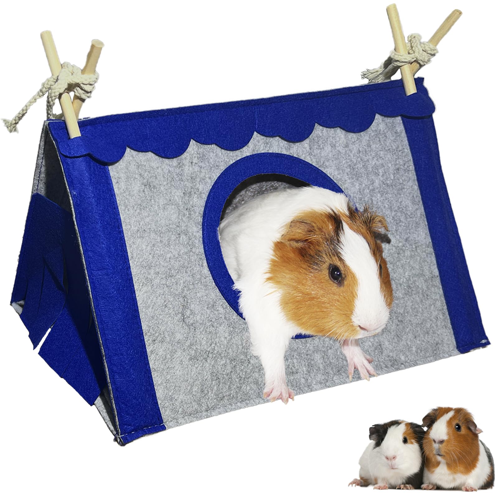 Snapklik.com : Small Animal Hideaway Pet Bed Hideout House Hamster Tent ...