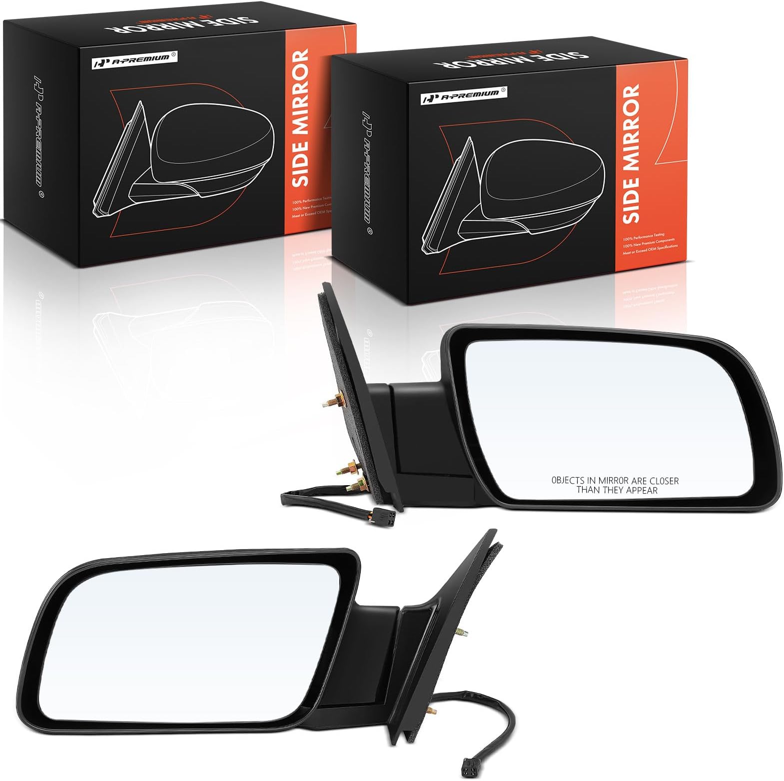 Amazon.com: A-Premium Pair (2) Driver & Passenger Side View Mirror ...