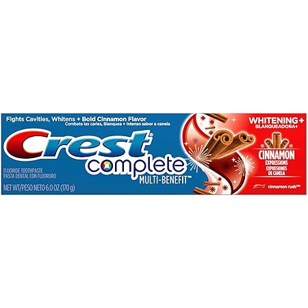 Amazon.com: Crest Complete Multi-Benefit Whitening Expressions Cinnamon ...