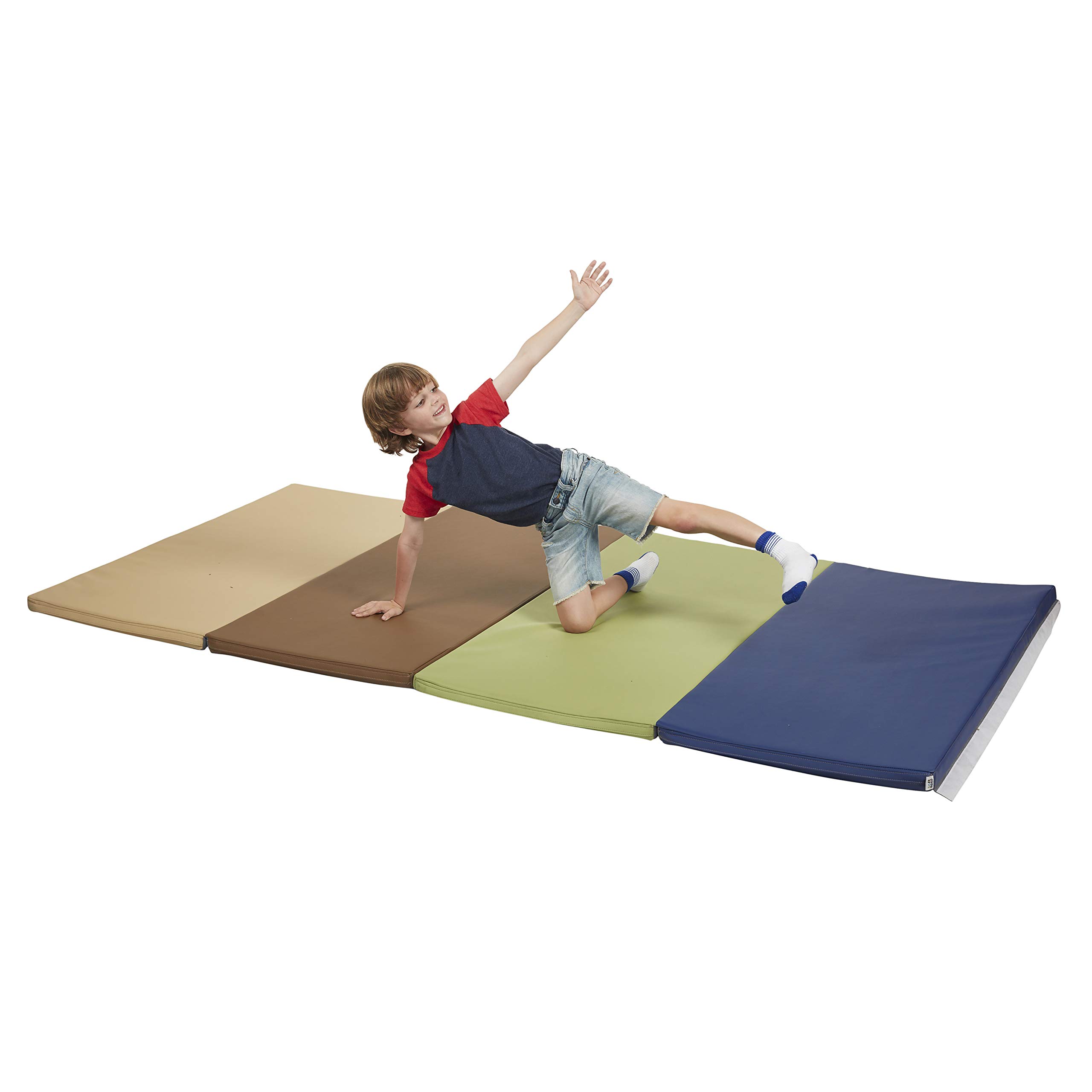 Buy FDP SoftScape 4ft x 8ft Runway Tumbling Mat - Soft, Sturdy Foam, 3 ...
