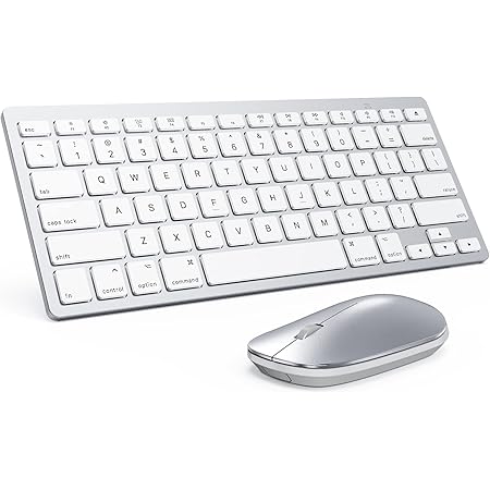Amazon.com: iClever GK03 Wireless Keyboard and Mouse Combo - 2.4G Portable Wireless Keyboard ...