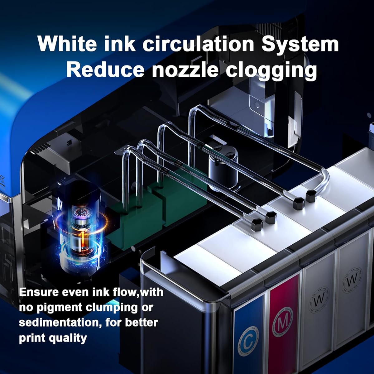 $52/mo - Finance MZK DTF Printer A4 L805 Transfer Machine Built-in ...