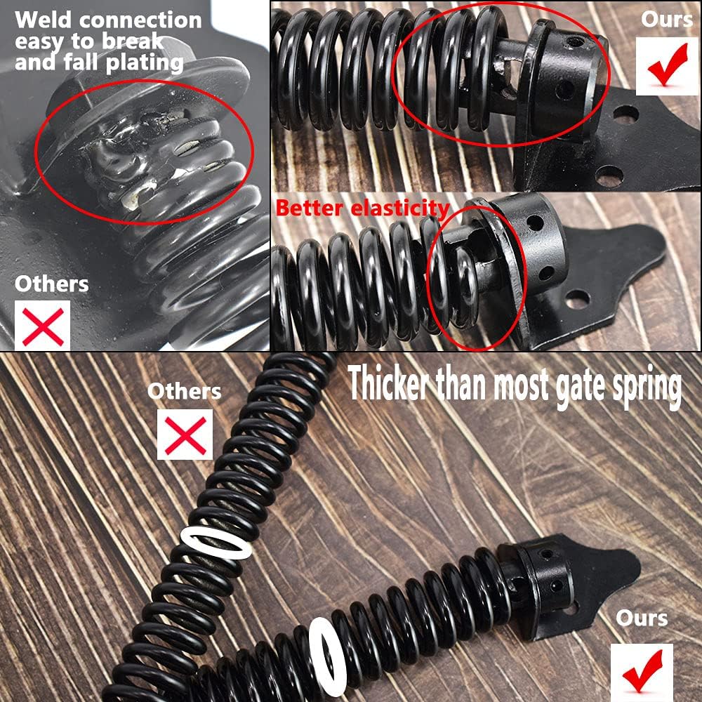 SCOTTCHEN PRO Gate Springs Self Closing Outdoor Gates Adjustable ...