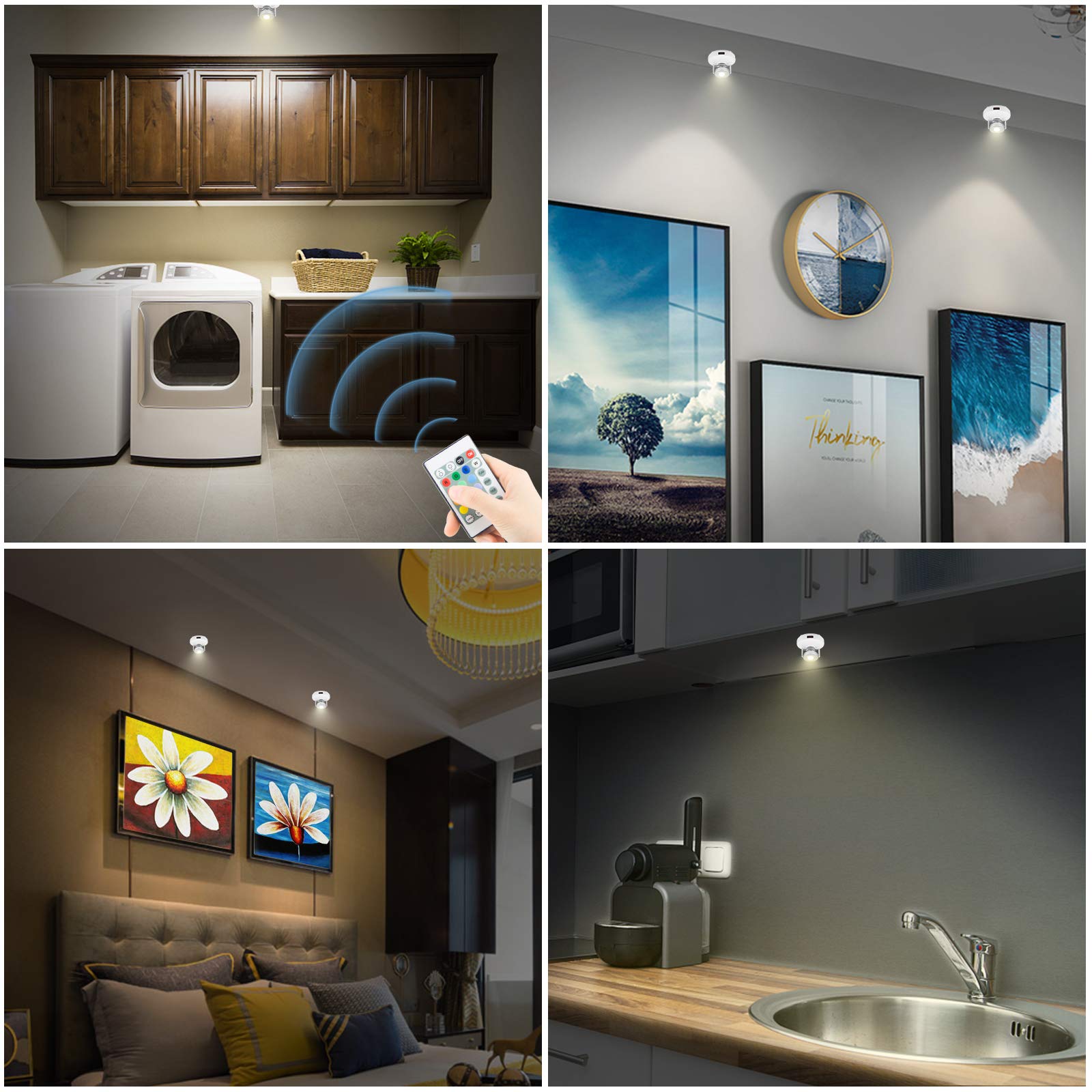 Indoor Wireless Spotlights