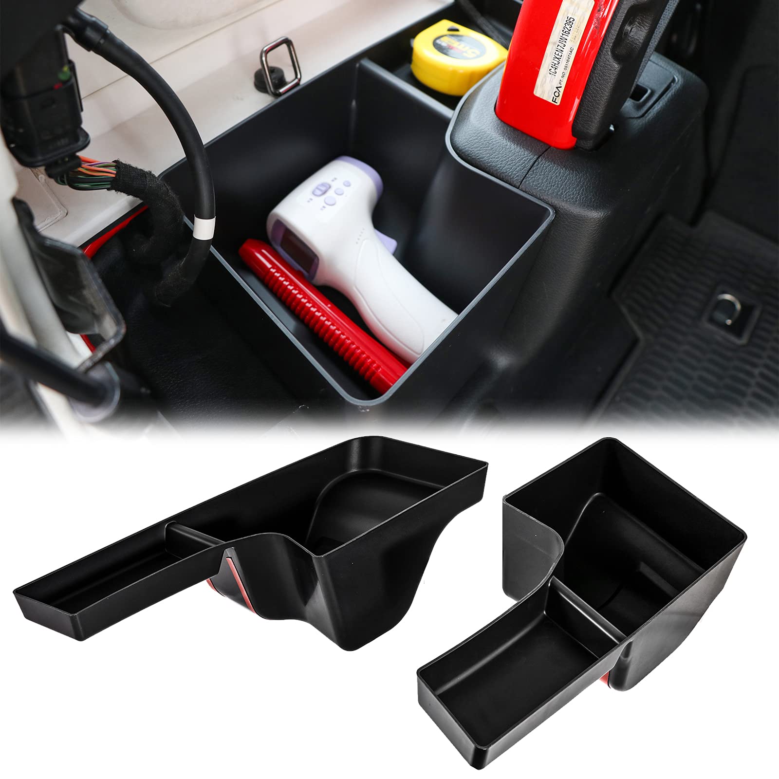 Amazon.com: AUXMART Trunk Organizer Storage Tray Rear Cargo Side Box ...