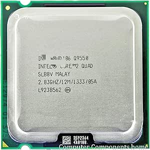 RENKTE Quad Q9550 Socket LGA 775 CPU Processor (2.83Ghz/ 12M /1333GHz ...