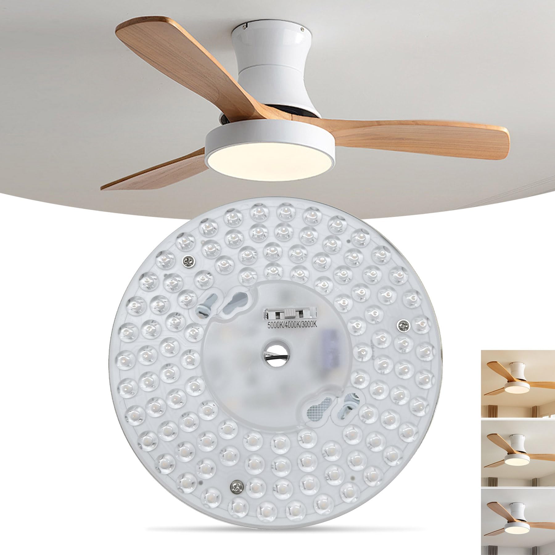 Hampton Bay Universal LED Ceiling Fan Light Kit - Amazon.com