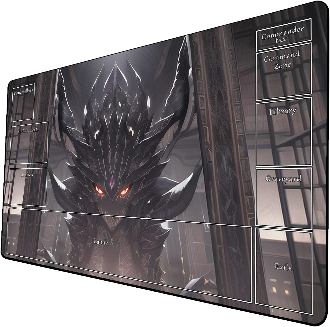 Amazon.com: AI Painting TCG Playmat - MTG Trading Card Game Mat with ...