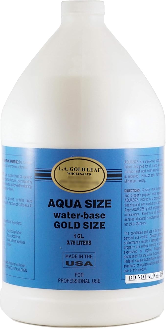 Amazon.com: L.A. Gold Leaf Aqua Size (Indoor Use Only) 1 Gallon