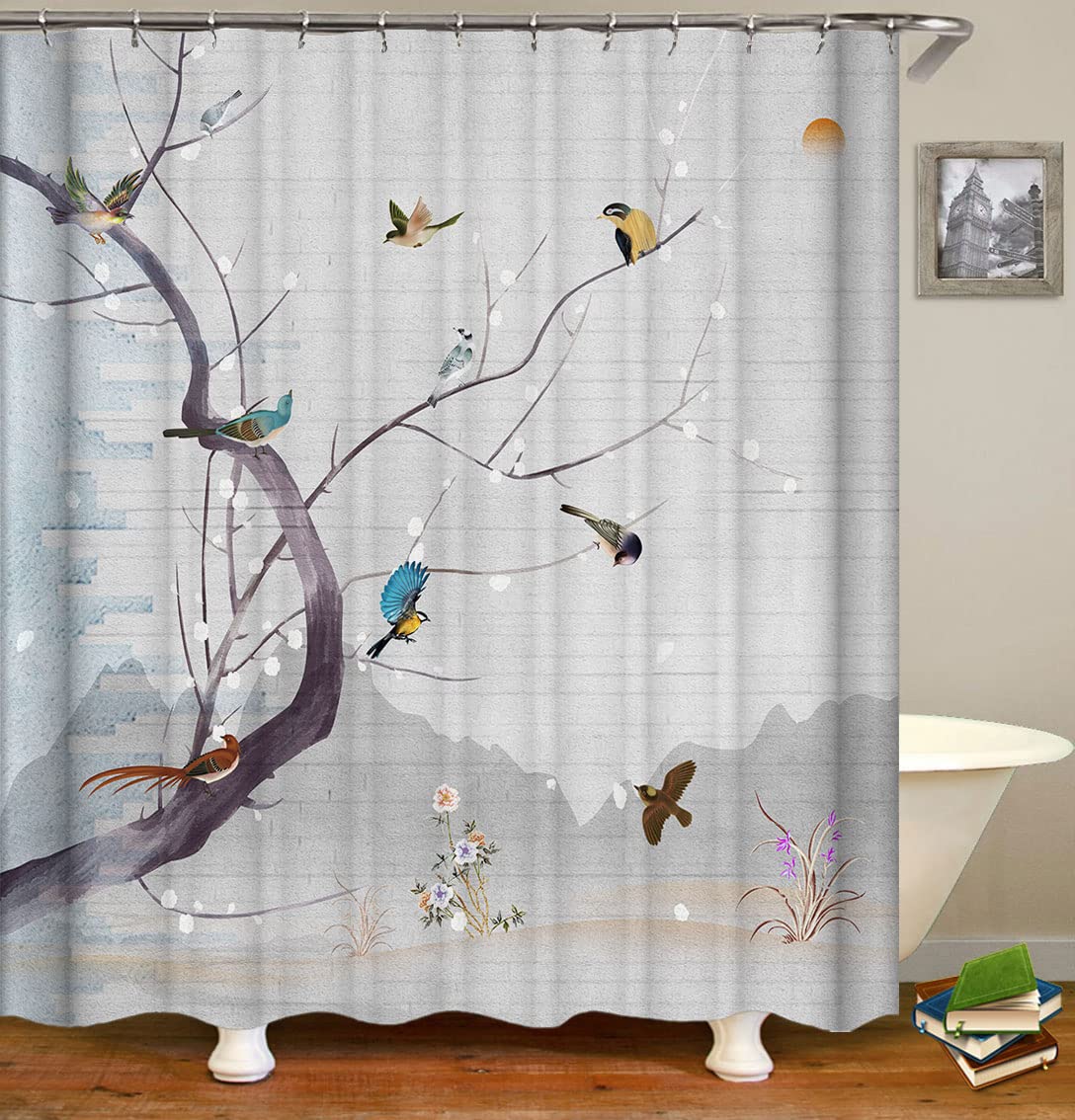 Modern Branch Fabric