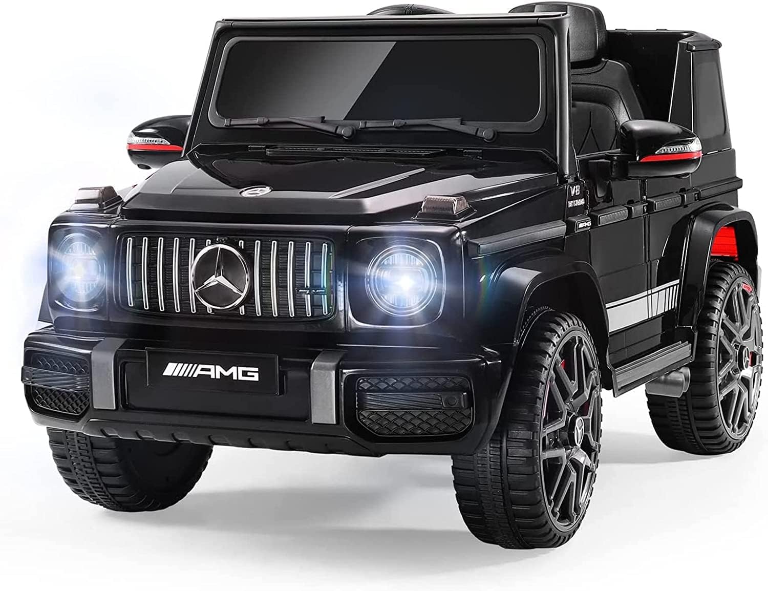 Electric Car, Licensed Mercedes Benz Amg G63 12V Ride On Car With ...