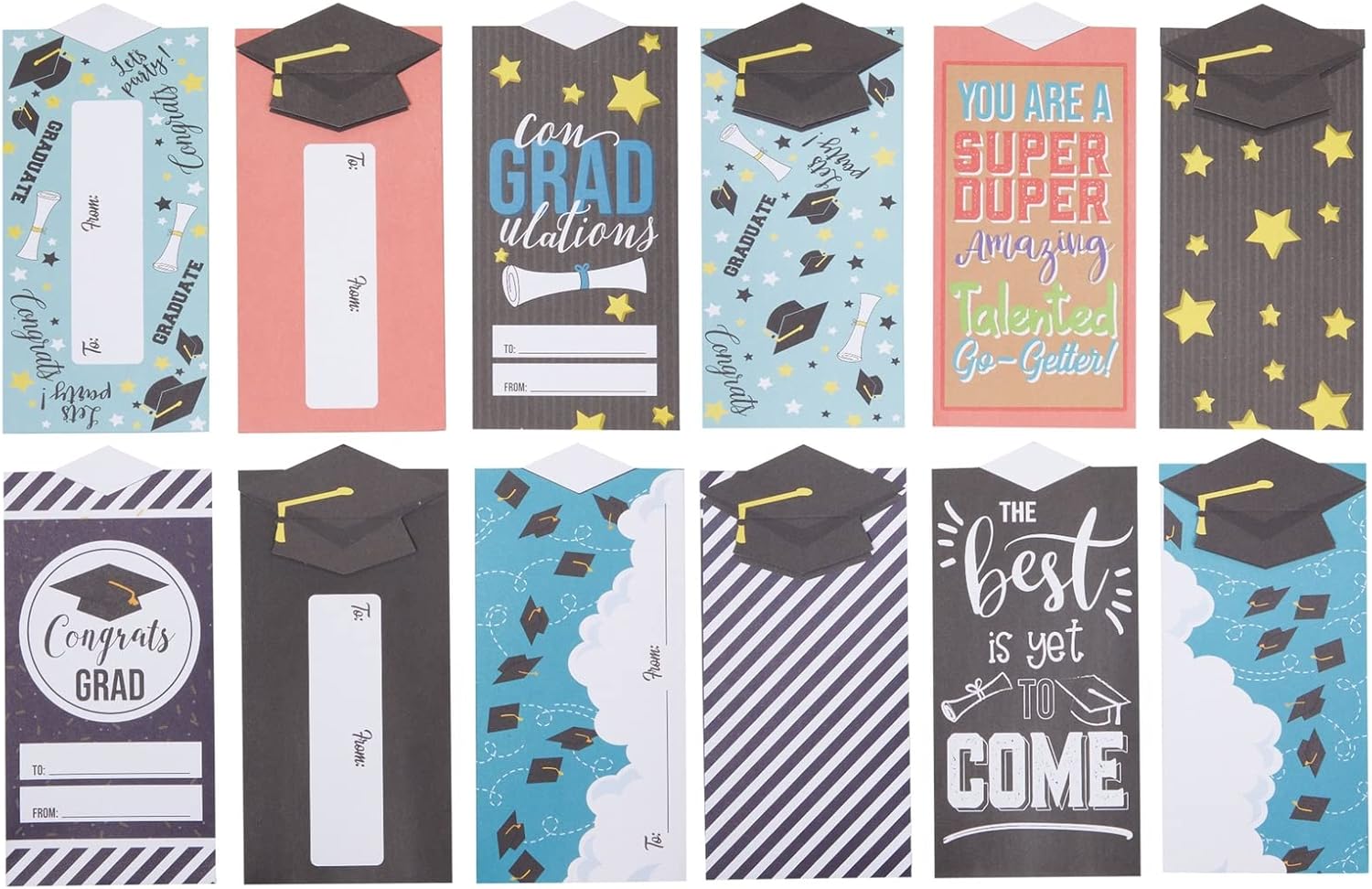 Amazon.com : Graduation Envelopes For Cash & Gift Cards 2025-36-Pack 3. ...