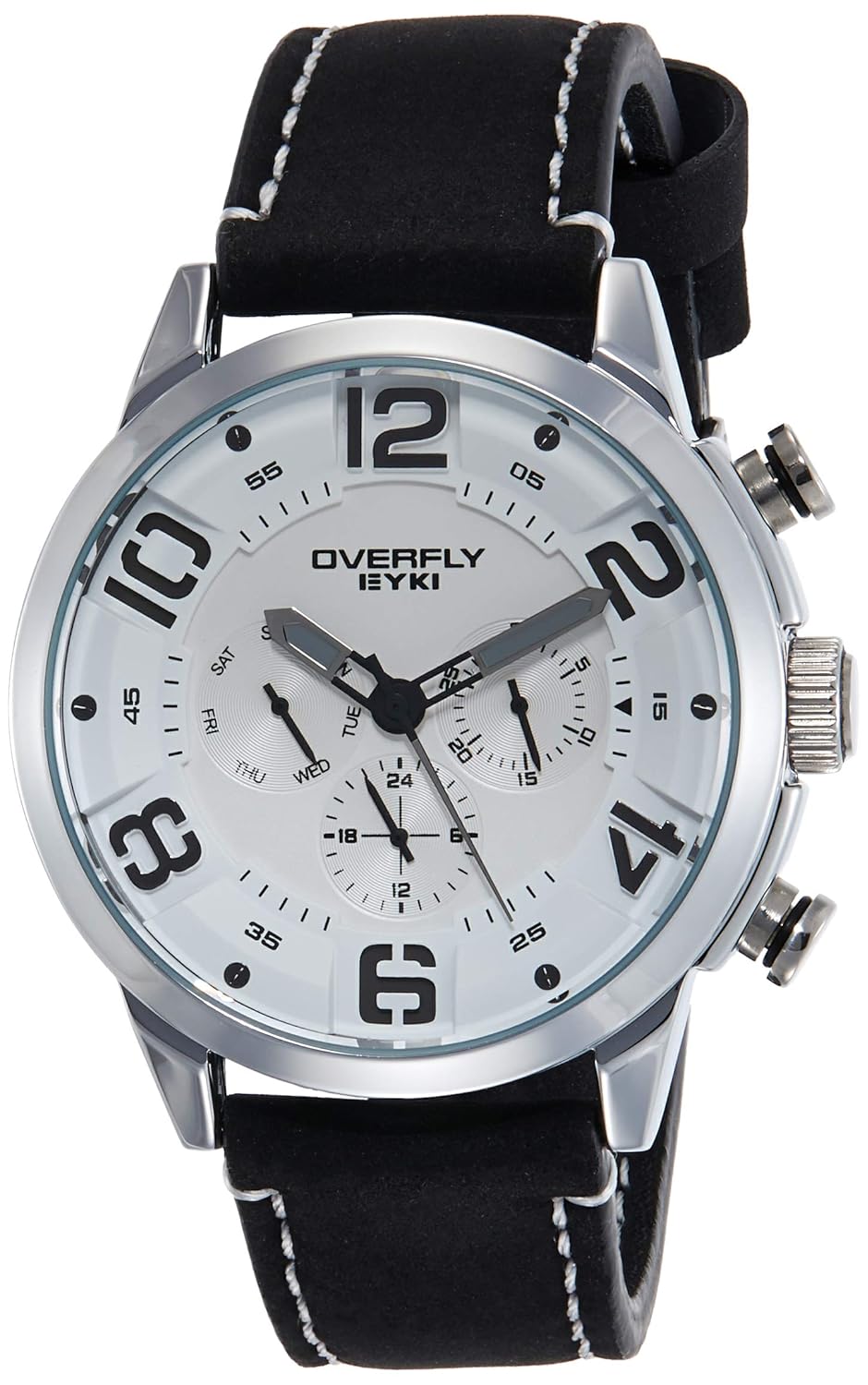 Overfly Analog White Dial Men's Watch-E3068L-DZ4WHW : Amazon.in: Fashion