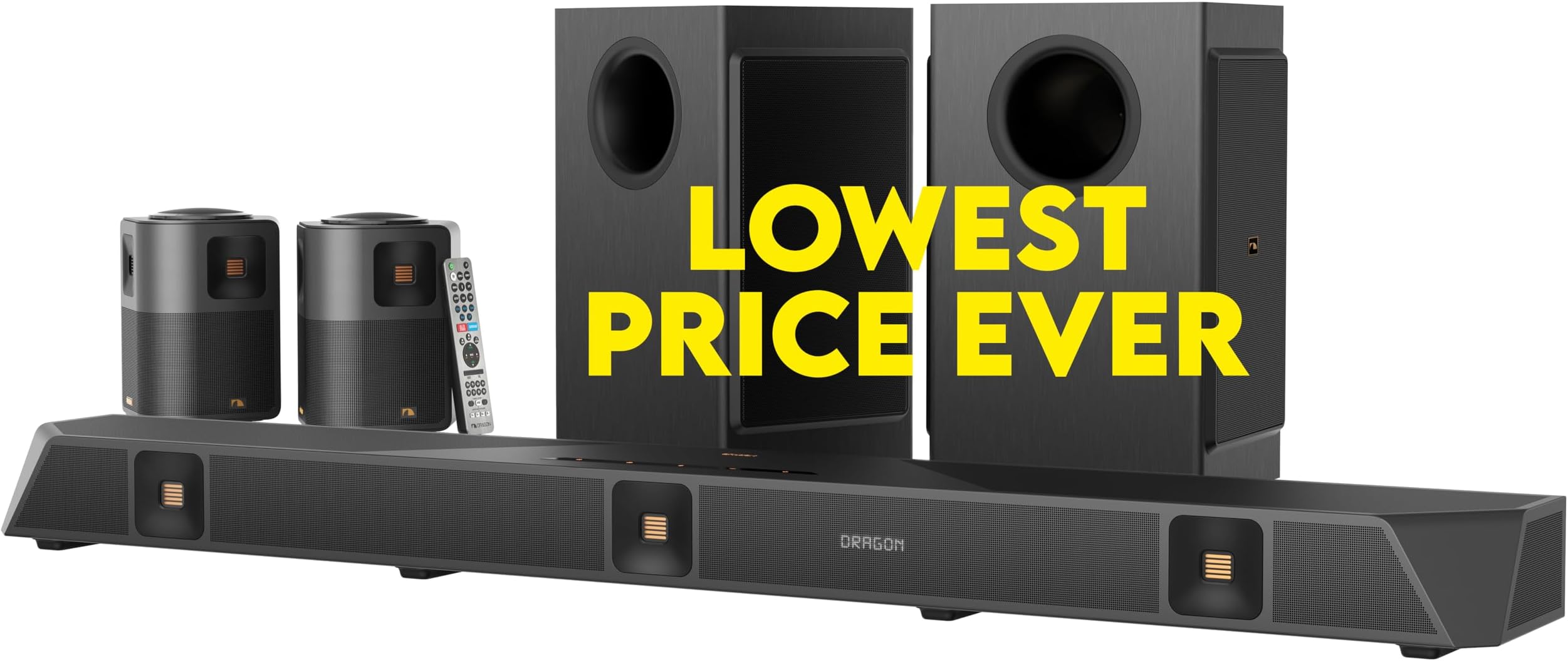 Amazon.com: Nakamichi Dragon 11.4.6 Home Surround Sound System ...