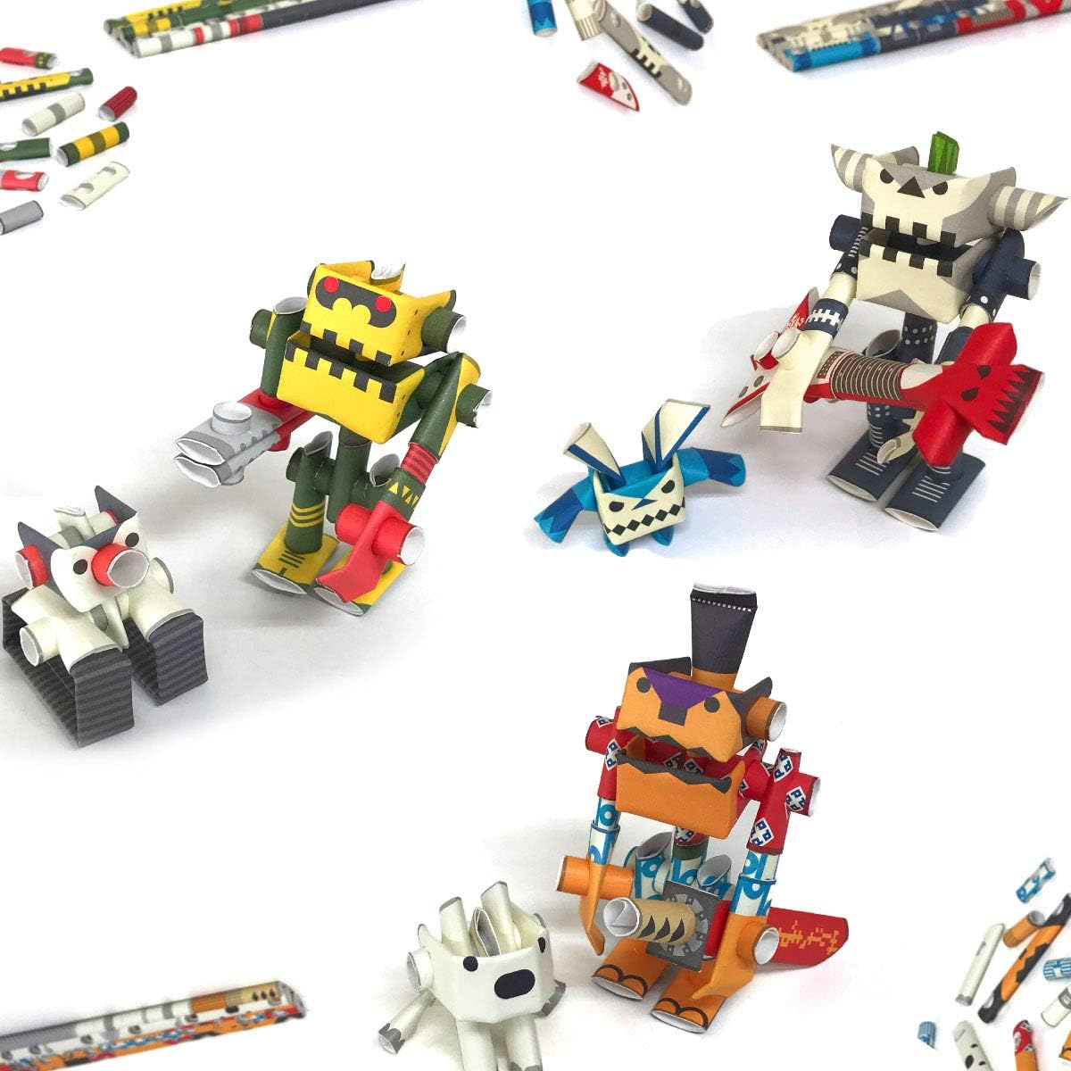 PIPEROID DIY 3D Puzzle Paper Craft Kit - Samurai Chile | Ubuy
