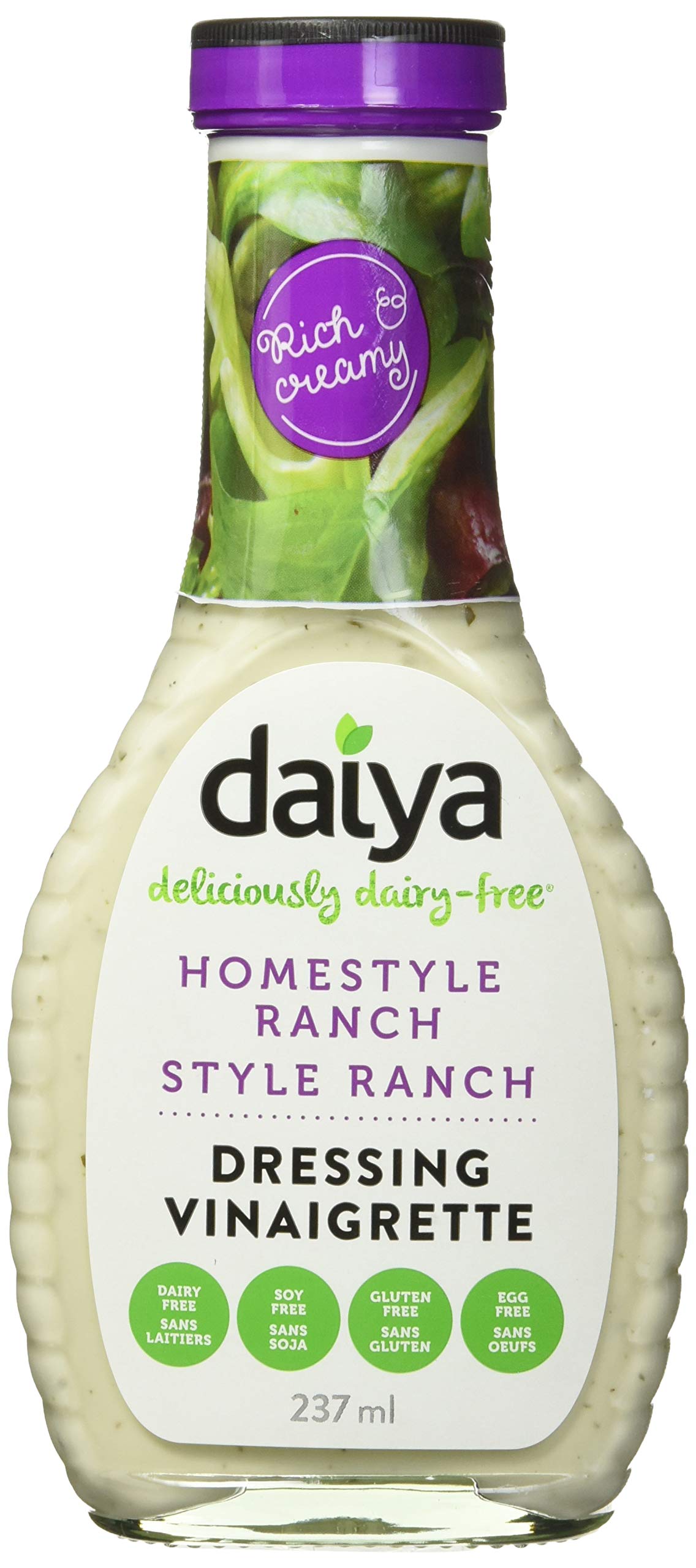 DAIYA Home-Style Ranch Salad Dressing, 237g, Packaging May Vary ...