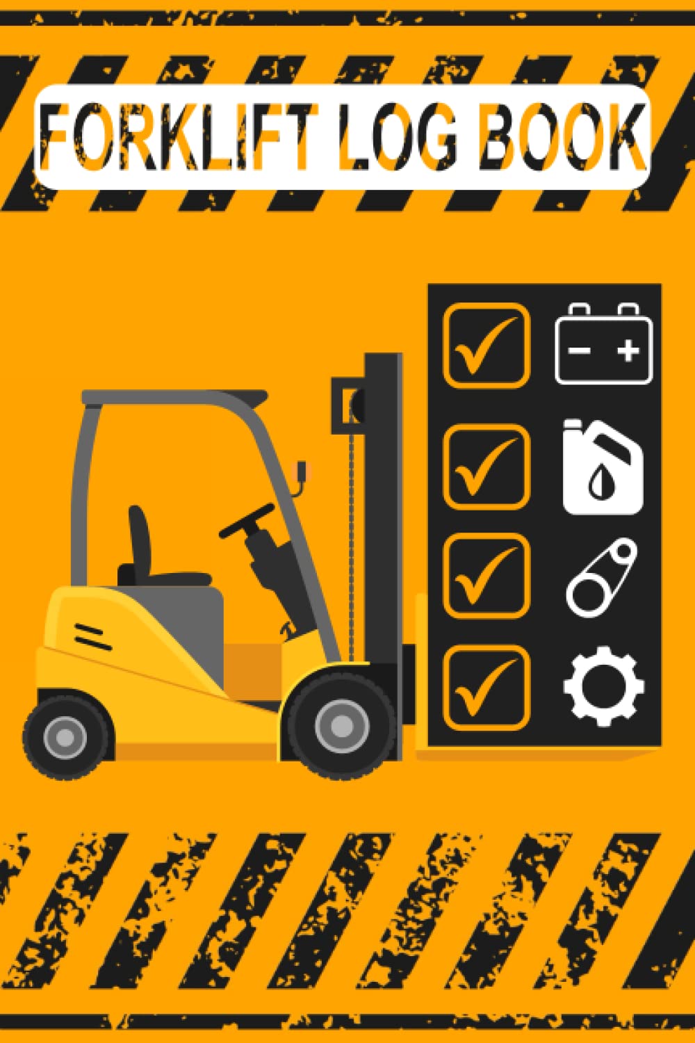 Buy Forklift Log Book: Forklift Daily Inspection Checklist Log Book ...