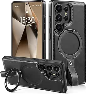 Amazon.com: Lunivop Compatible with Samsung Galaxy s25 Ultra Case 6.9 '' 2025 Grip Strap Lanyard ...