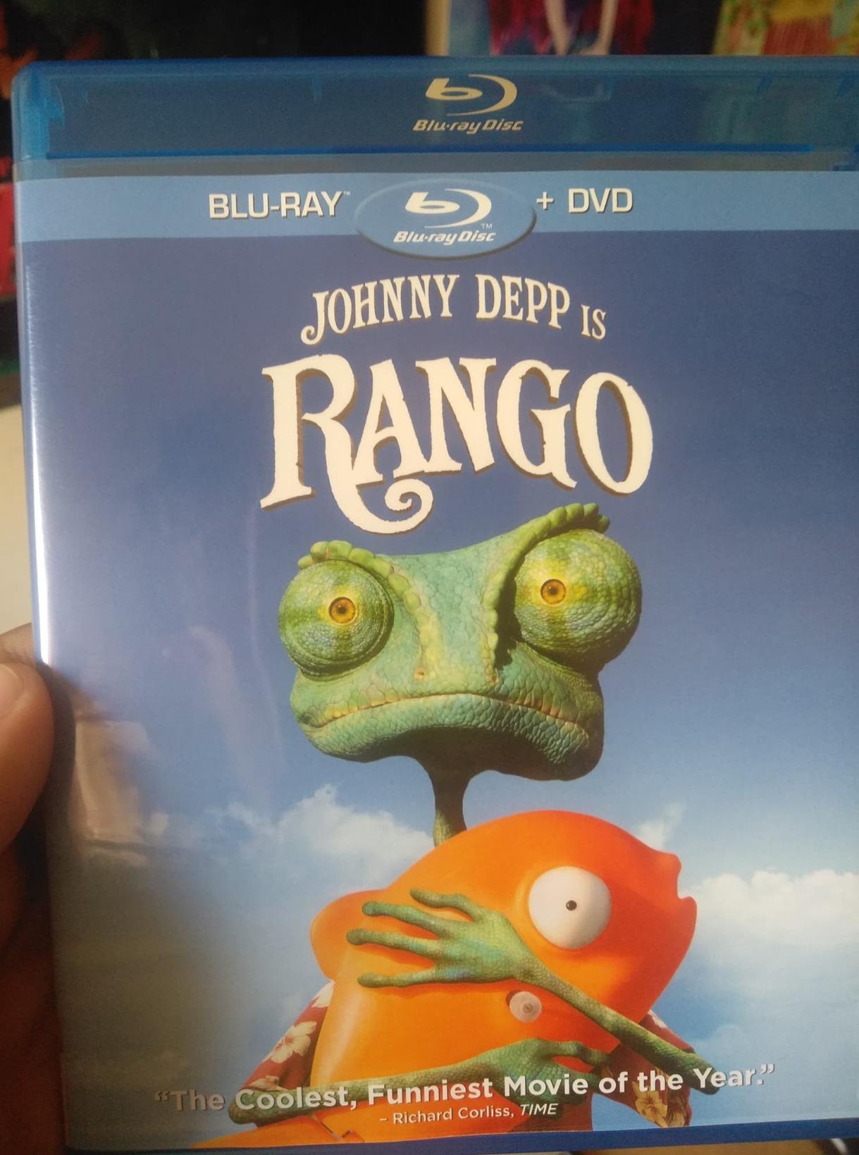 RANGO (Blu-ray) : Amazon.com.mx: Películas y Series de TV