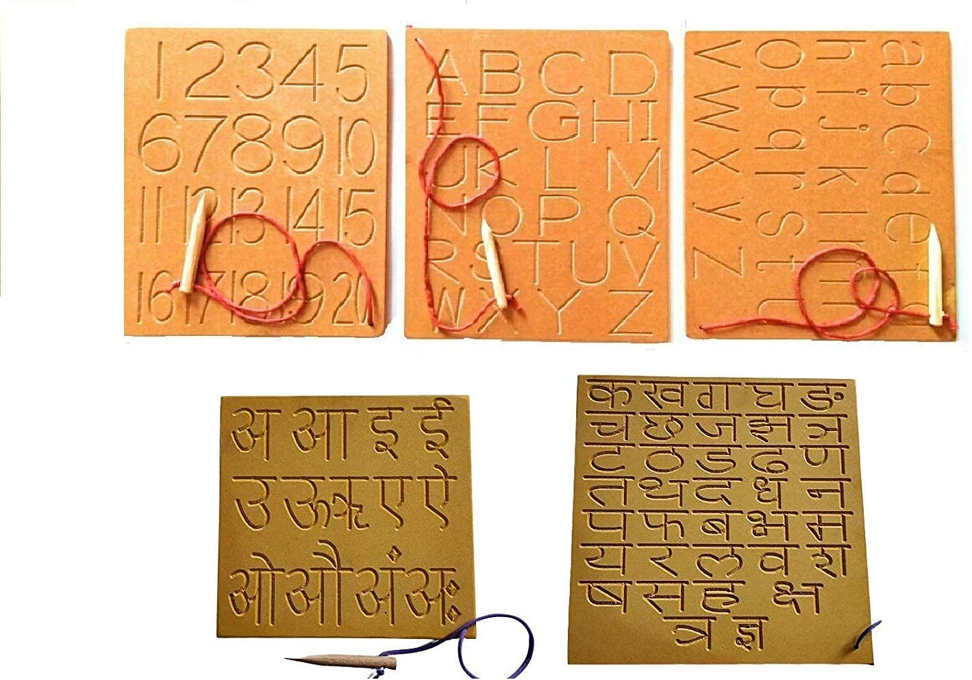 Buy Mojo toys One Capital Alphabet, One Small Letter , 1 to 20 Numbers ...