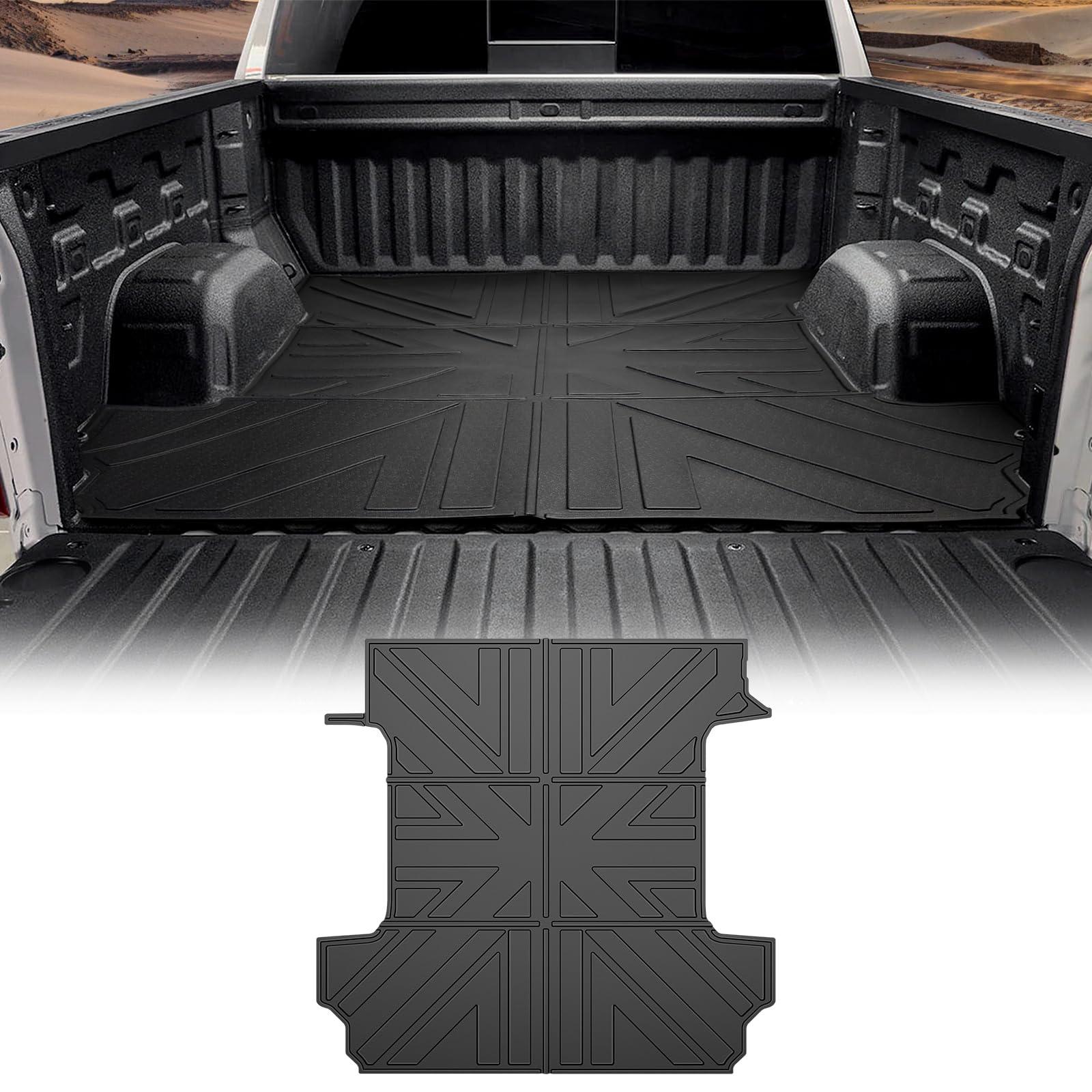 Truck Bed Mattress Truck Bed Mat For 2019-2025 Chevy Silverado/GMC ...