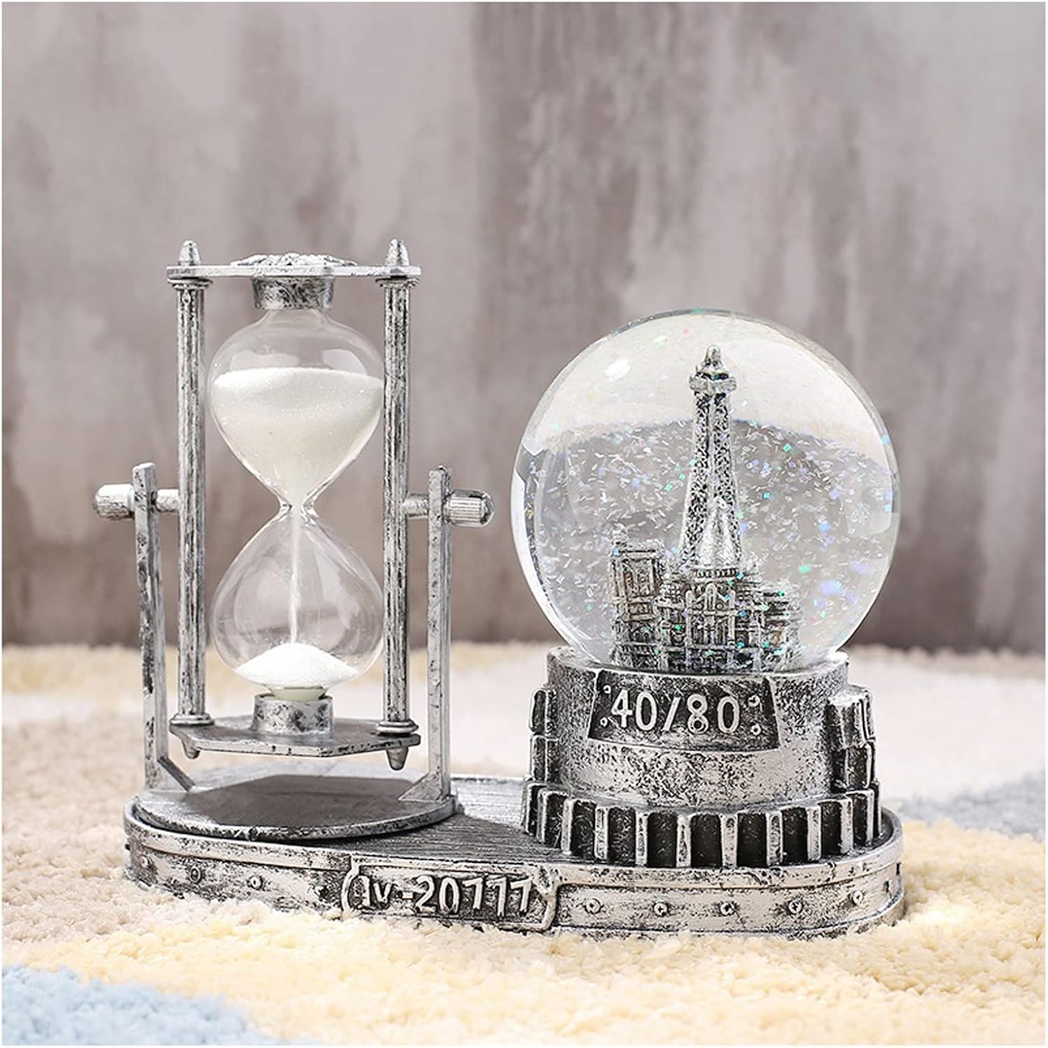 Amazon.com: BZGWECD Christmas Music Boxes Snow Globes Snow Globe Music ...