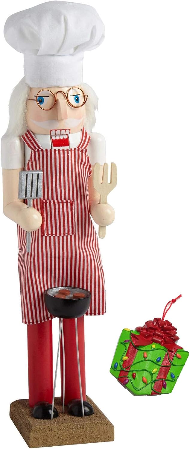 Amazon.com: Barbecue Grill Master Chef Large Decorative Holiday Wooden ...