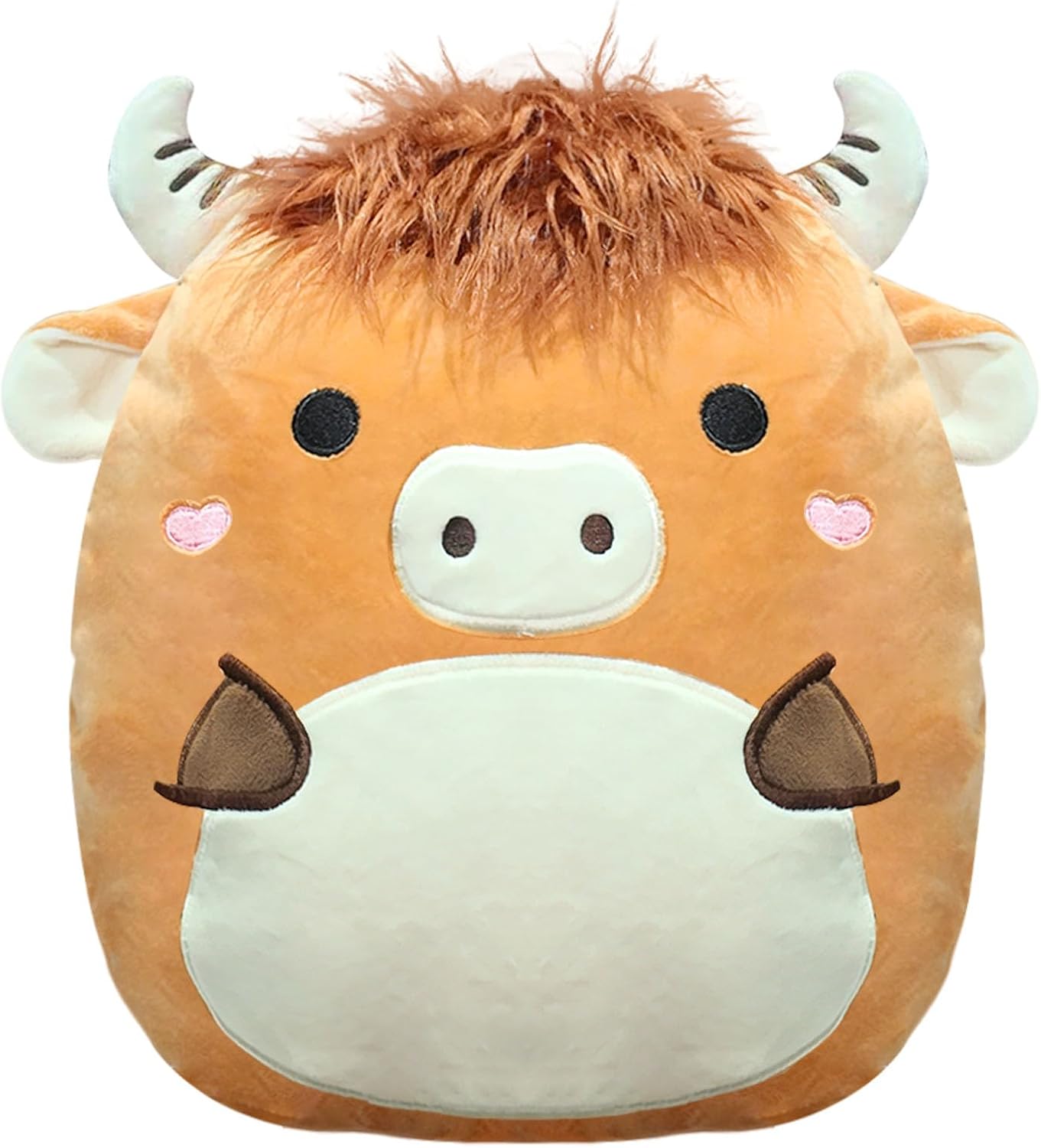 Amazon.com: IAUUR 13-Inch Highland Cow Plush Pillow Soft Cute Highland ...