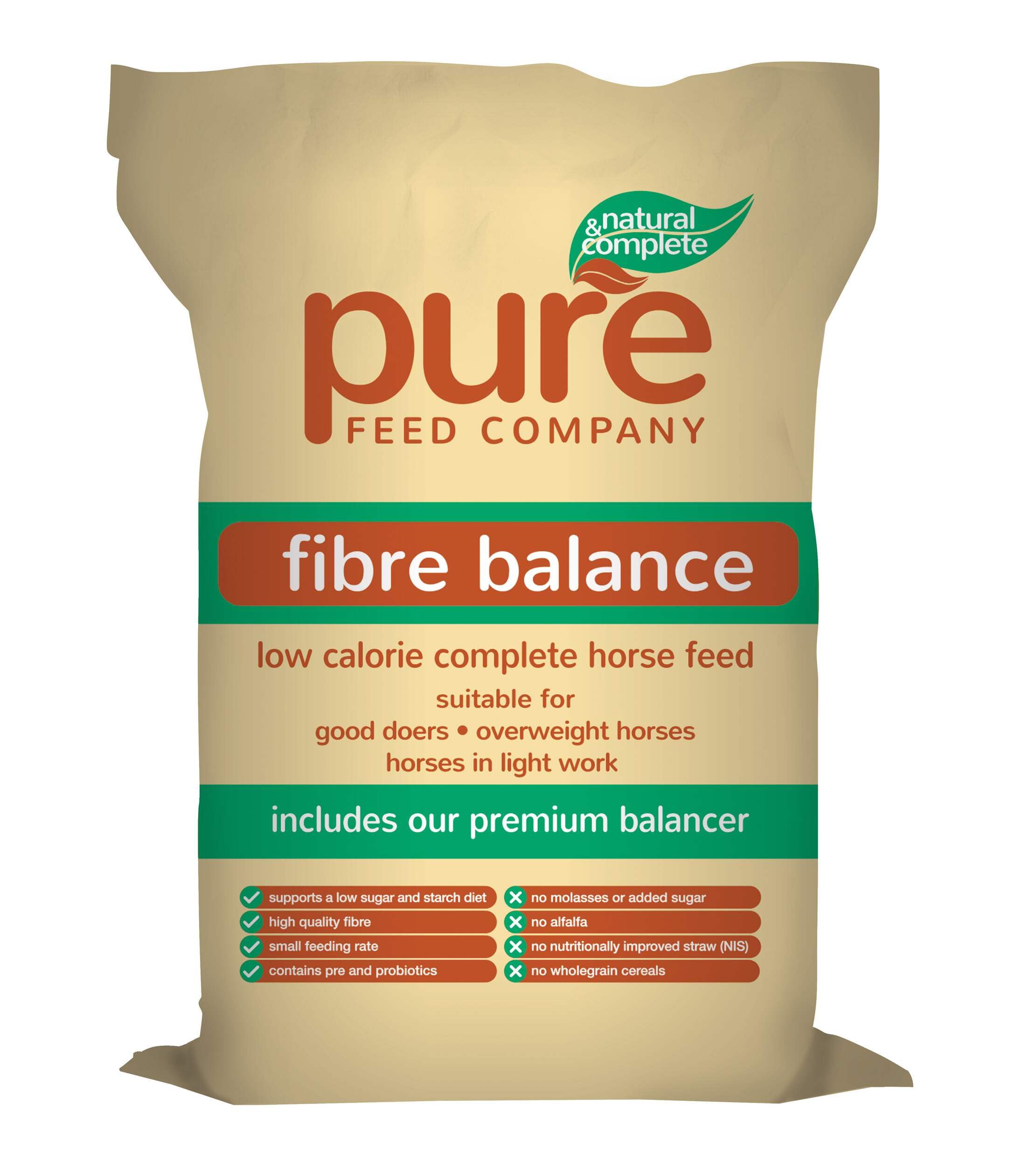 Pure Feed Company Pure Fibre Balance 15kg : Amazon.co.uk: Pet Supplies