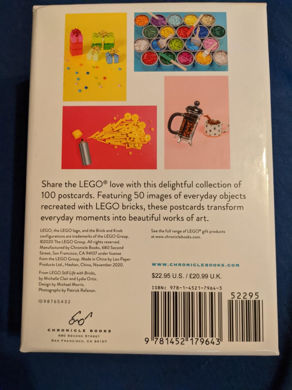 LEGO Still Life with Bricks: 100 Collectible Postcards (LEGO x ...