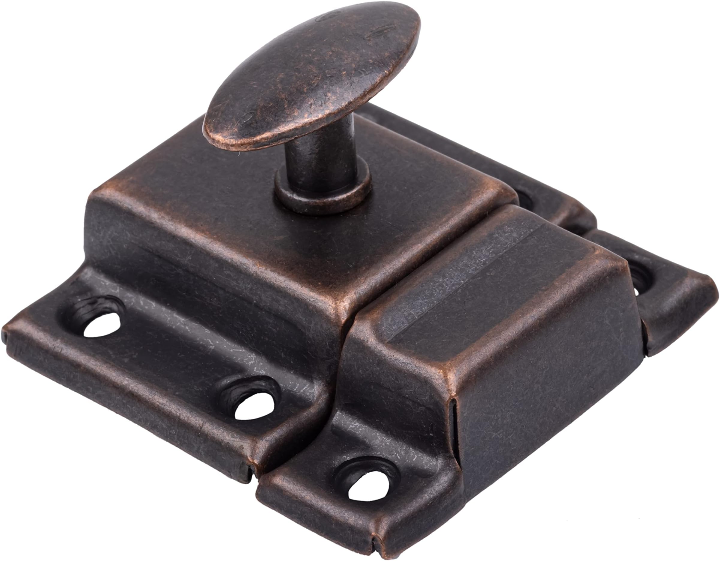 UNIQANTIQ HARDWARE SUPPLY Antique Brass Small Stamped Cabinet Latch ...