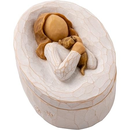Amazon.com: Willow Tree True, Sculpted Hand-Painted Keepsake Box ...