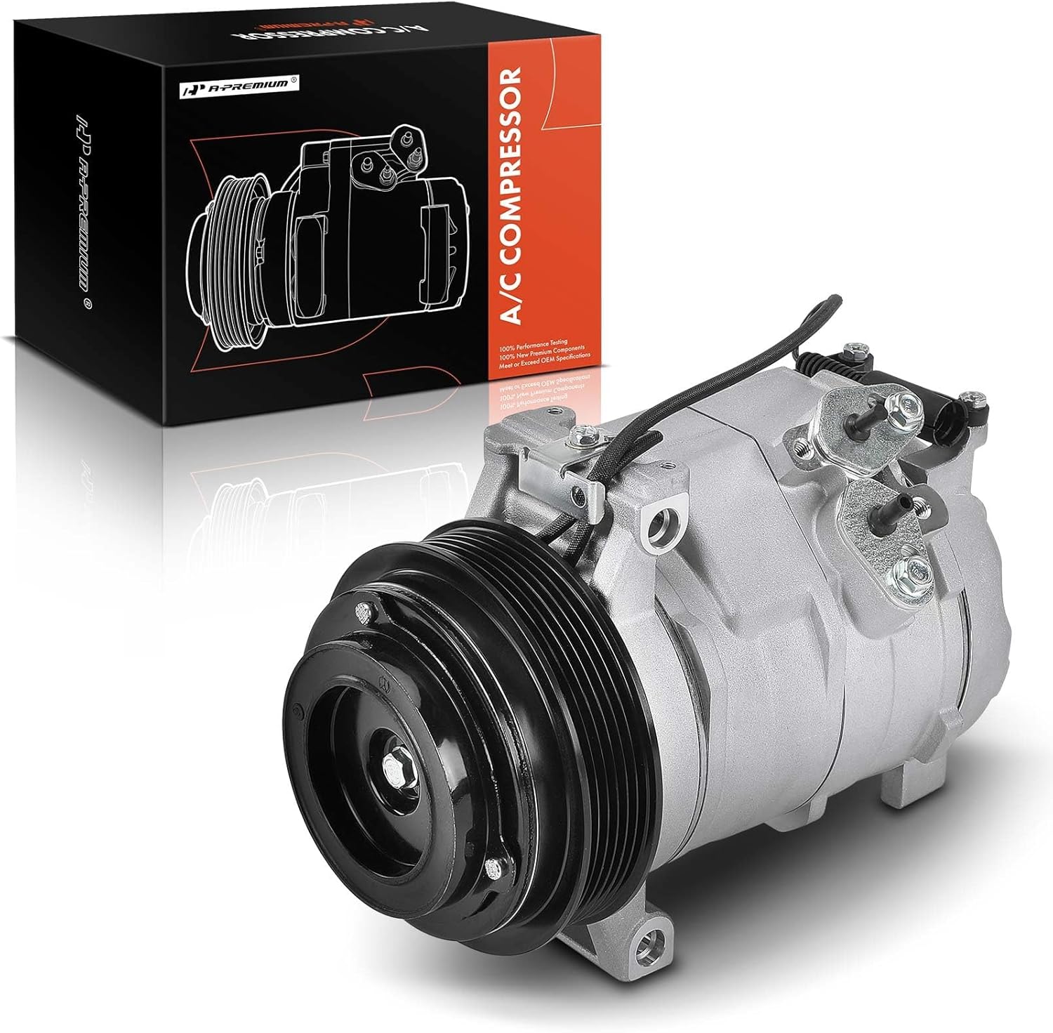 Amazon.com: A-Premium Air Conditioner AC Compressor with Clutch ...