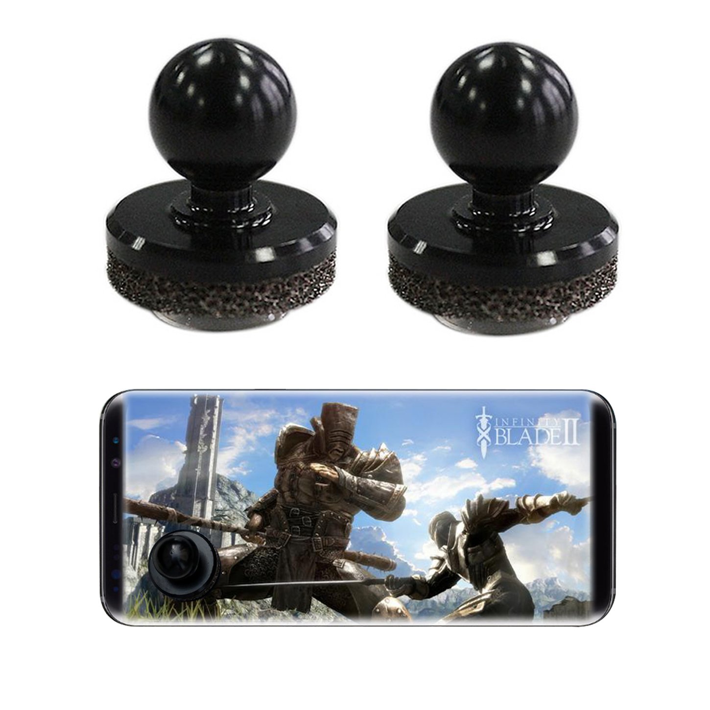 Amazon.com: 2 Pack Cell phone game controller, accessories, joystick ...